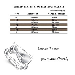 memorial jewelry Infinity Mini Ring Hold Loved Ones Ashes Cremation Urn Ring for Women Finger Ring