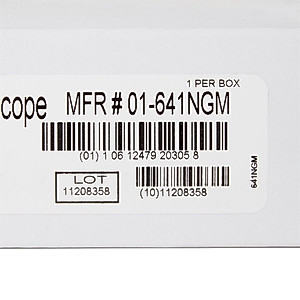 McKesson LUMEON Sprague Rappaport Stethoscope, Double-Sided Chestpiece, Blue, 22 in, 1 Count