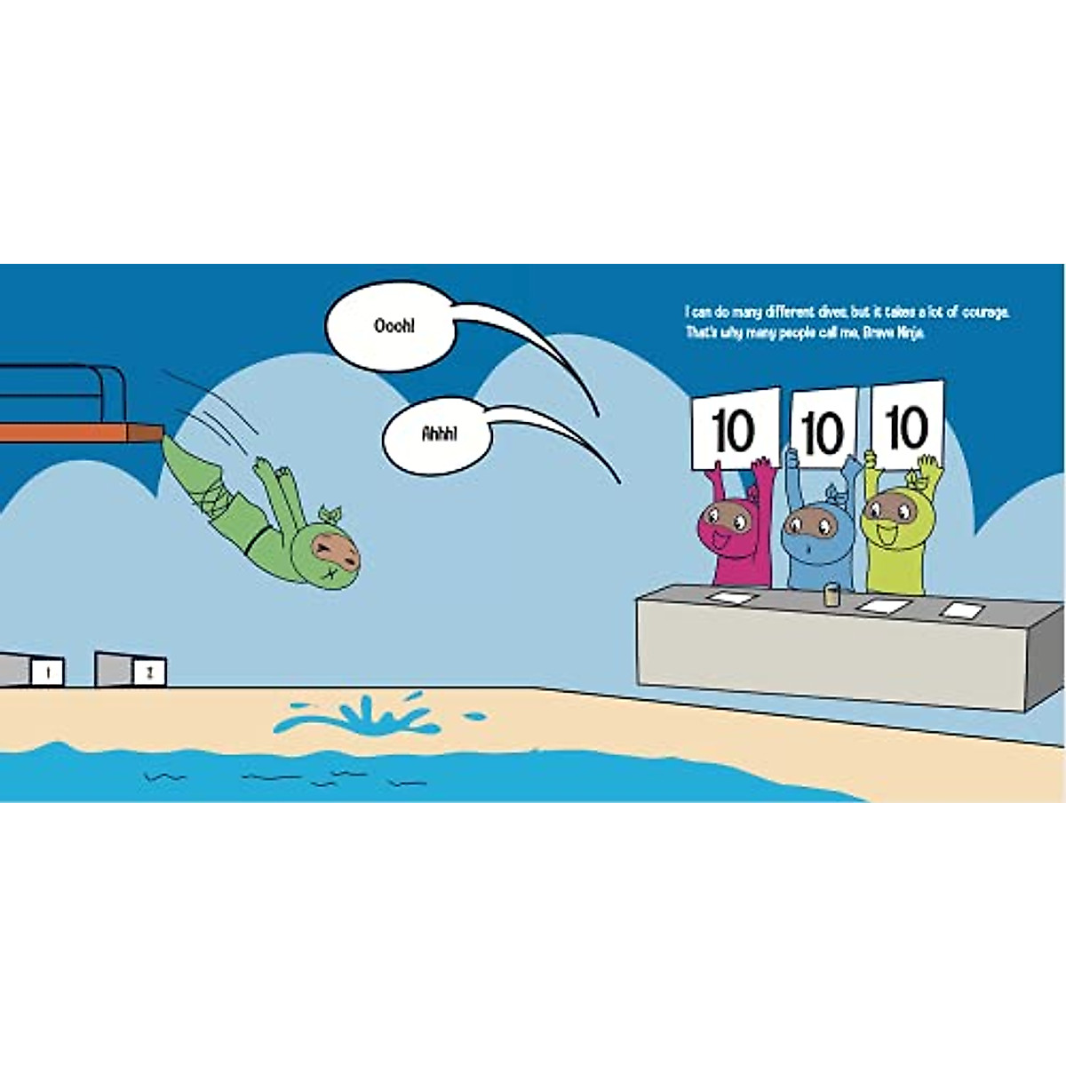 Brave Ninja: A Children's Book About Courage (Ninja Life Hacks)