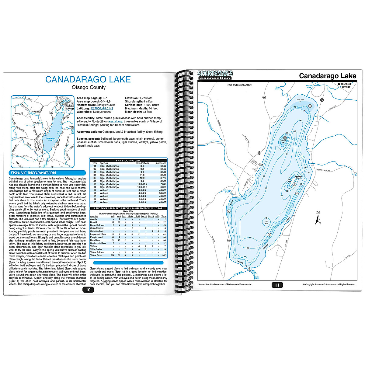 Southeastern New York Fishing Map Guide