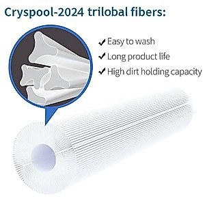 Cryspool Spa Filter Compatible with Caldera Utopia 73722,1039607, C-8399,PCD100W, FC-3965,100 sq.ft, 1 Pack
