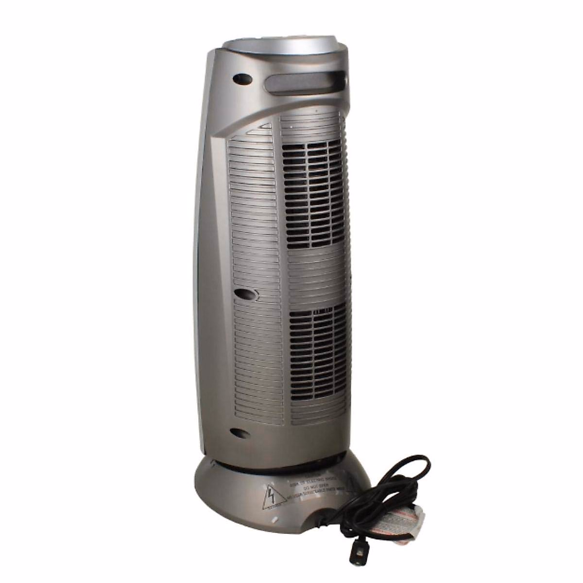 Comfort Zone Electric Oscillating Ceramic Tower Space Heater, Remote, Backlit Digital Thermostat & Temperature Display, Timer, & Overheat Sensor, Ideal for Home, Bedroom, & Office, 1,500W, CZ499R