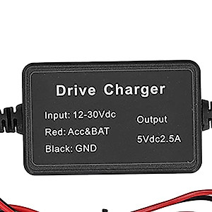 Dash Cam Hardwire Kit, Mini USB Hard Wire Kit for Dashcam, Car Dash Camera Power Cord, for Mirror Cam GPS Navigator Radar Detector (Micro)