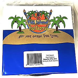 Tiki Island Pool Express Compatible to Flo-Master AquaFlo XP2 Series Pool Pump Shaft Seal O-Ring Rebuild Kit