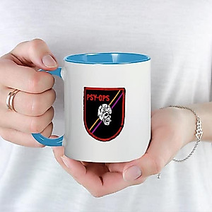 CafePress PSY OPS PATCH Mug Ceramic Coffee Mug, Tea Cup 11 oz