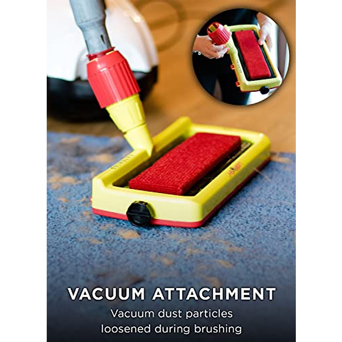 LeBRUSH 2.0 Pet Hair Remover for Carpet for Short & Long Cat, Dog Hair | Remover for Carpet & Couch, Carpet Rake, Pet Hair Removal Tool, Carpet Broom, Pet Hair Rake, Dog Fur Remover