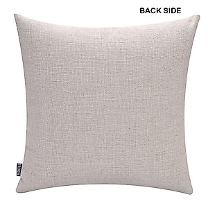 TRENDIN Farmhouse Fall Decorations Farmers Market Pumpkin Pillow Cover 18x18 inch Autumn Decor Thanksgiving Throw Cushion Cover for Sofa Couch PL532TR