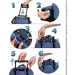 Unicorn Rolling Backpack for Girls, Kids Suitcase with Wheels, Kids Luggage, Toddler Suitcase