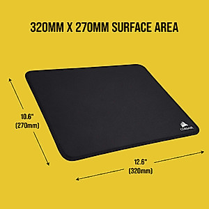 Corsair MM350 CHAMPION Series Premium Anti-Fray Cloth Gaming Mouse Pad – Medium