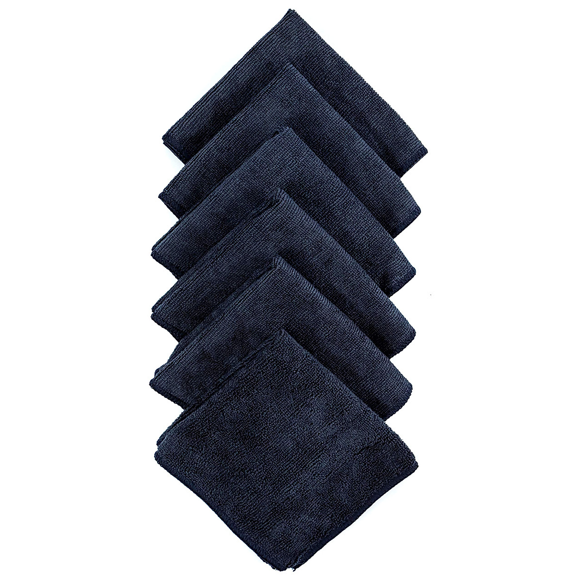 Dry Rite Best Magic Microfiber Cloth - Professional Series Cleaning Towels for Kitchen, Bath, Auto Detailing, TV, Glass, Mirrors - No Scratch, Lint and Streak Free. Use Wet/Dry 12"x12" 1 Dozen