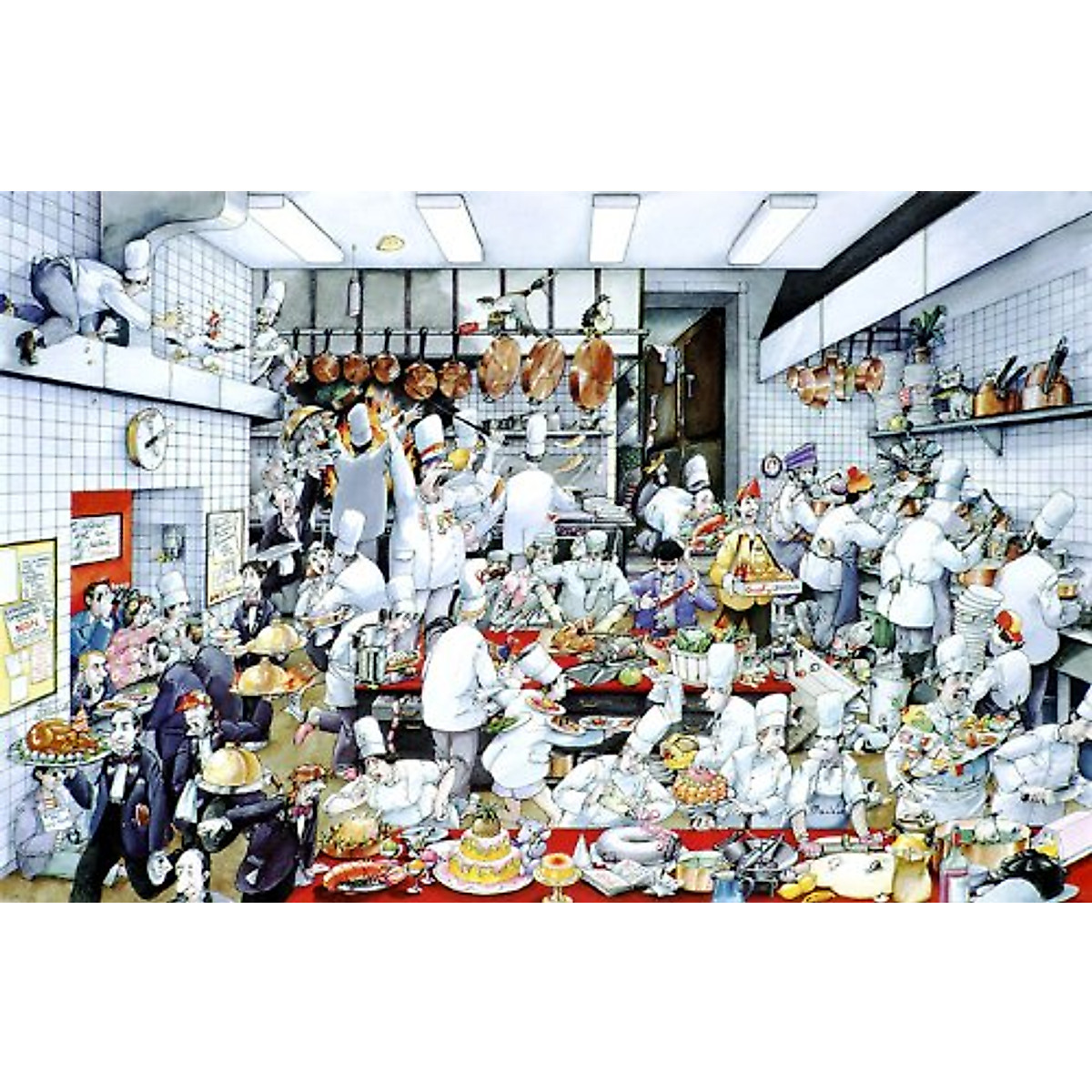 Kitchen Poster By De Roger Blachon. Size: 12 1/2" X 17 1/2"