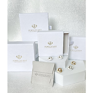 JEWELHEART Solid 14k Gold Chain Adjustable 13” To 17” Link Necklace For Women Mirror Valentino Gold Chain Flat Gold Choker Necklace Dainty Gold Collar Necklace