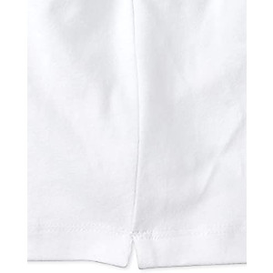 The Children's Place girls Basic Cartwheel Short Pants, Black/White, Small US