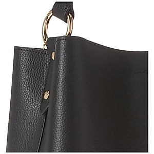 COACH Town Bucket Bag, Black Oxblood