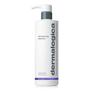 Dermalogica Ultracalming Cleanser (16.9 Fl Oz) Gentle Non-Foaming Face Wash for Sensitive Skin - No Artificial Fragrances or Colors