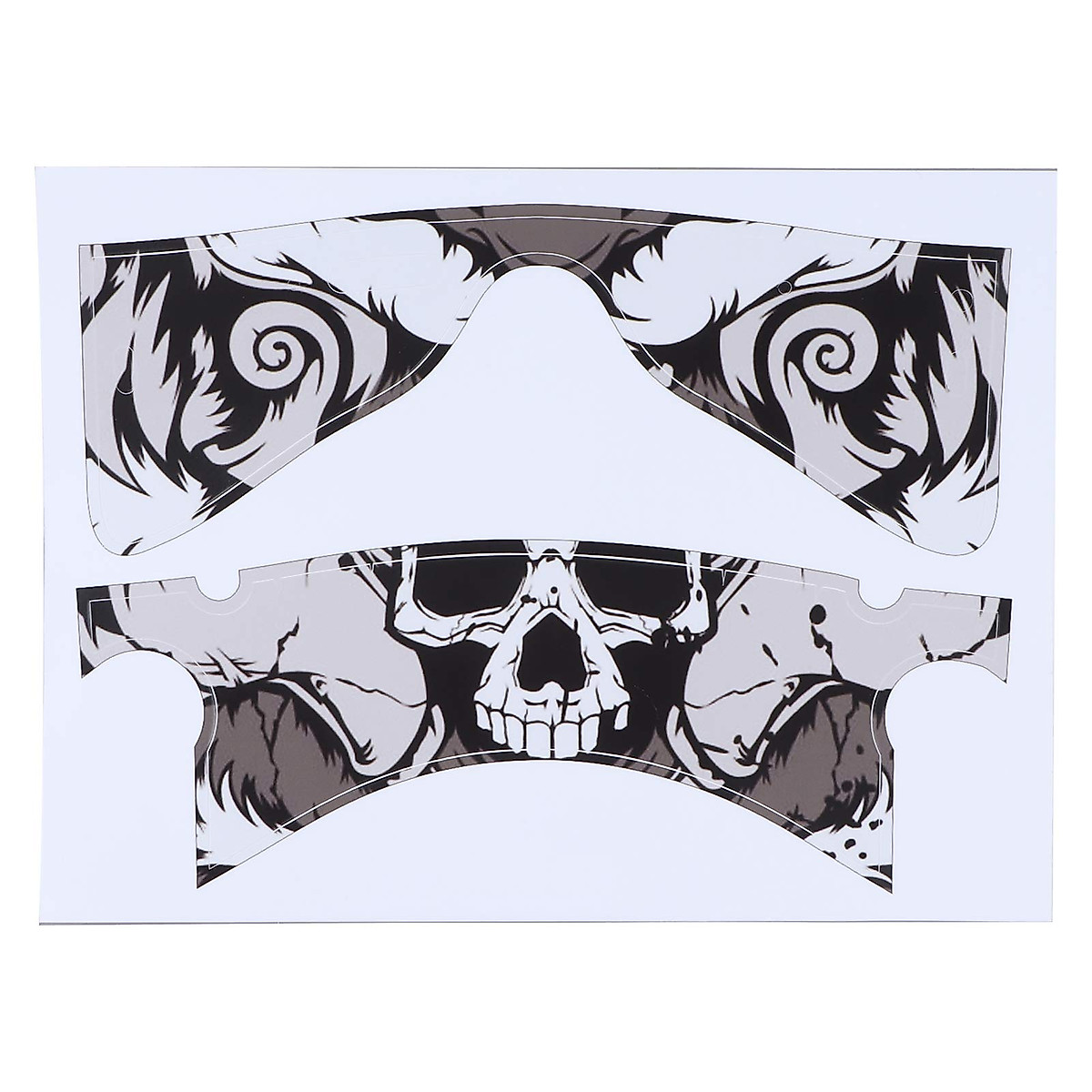 Eboxer VR Glasses Skin Sticker for Oculus Quest 2, VR Headsets and Controller Sticker for Oculus Quest 2 Protective Decal, Virtual Reality Protective Accessories (Dark Lord)