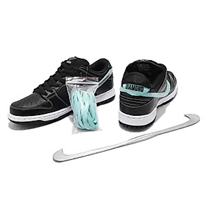 Nike Mens SB Dunk Low Pro OG QS BV1310 001 Black Diamond - Size 9