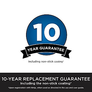 Ninja Foodi ZEROSTICK Pizza Tray 33cm, Non-Stick, Long Lasting Heavy Duty Pizza Tray made from Aluminised Steel, Dishwasher Safe,Grey, B30813EUUK