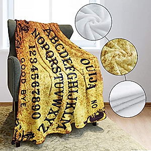 TSlook 60x80 Blankets Funny Ouija Comfy Funny Bed Blanket