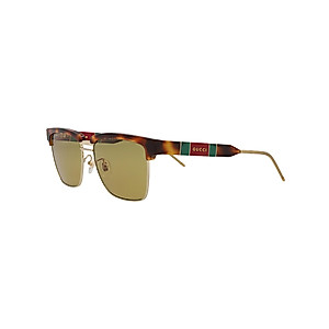 Gucci GG0603S 006 Havana/Brown GG0603S Rectangle Sunglasses Lens Category 2 S