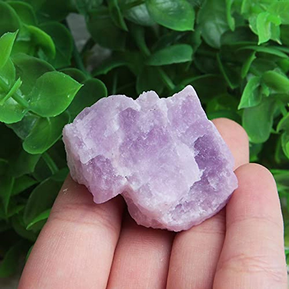 Acxico 100g Random Natural Rough Kunzite Spodumene Raw Stone Crystal Specimen Mineral