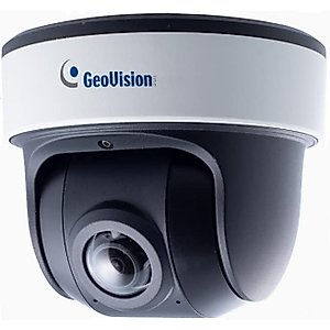Geovision GV-PDR8800 8MP H.265 Super Low Lux WDR Pro IR Fixed Rugged IP Dome Camera with 1.68 mm Lens, 180° Panoramic View, Built-in Microphone