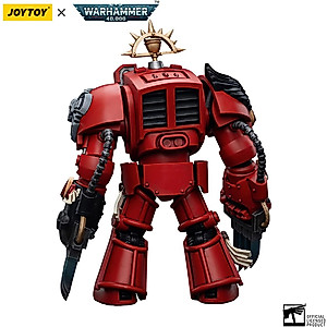 Joytoy 1/18 Action Figure Warhammer 40k Mecha 5.3in High Model Toy Blood Angels Assault Terminators Brother Tyborel