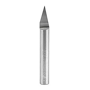 Amana Tool - 45771 Solid Carbide 30° Engraving 0.005 Tip Width x 1/4" Shank Sign