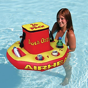 Airhead Aqua Oasis 12 Can Floating Bar & Cooler