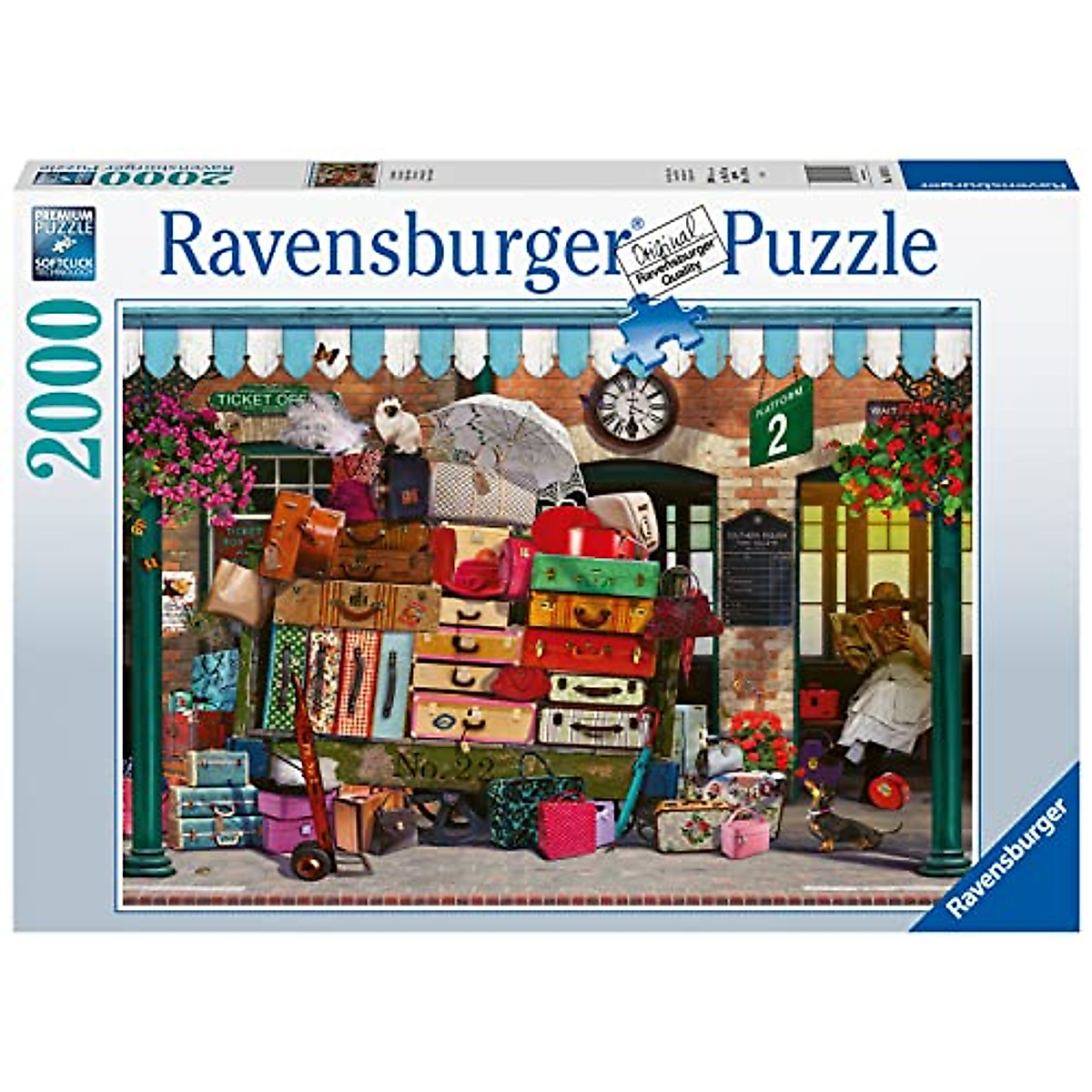 Ravensburger Traveling Light 2000-Piece Jigsaw Puzzle | Unique, Pieces | Softclick Technology Engaging Artwork by Garry Walton | Ideal for Ages 14+