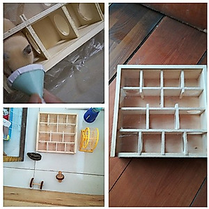 Hypeety Wooden Maze Tunnel Toy with Glass Cover, Small Pet Animals Activity Sport Gerbil Labyrinth Dwarf Hamster Play Toys Maze Tunnel Mice Wooden Funny Toy