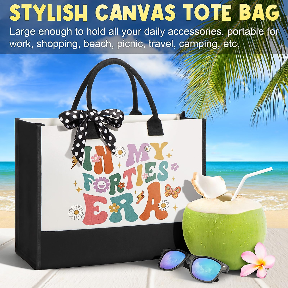 40th Birthday Gifts for Women Her, Funny Turning 40 Year Old Gifts, Best 40 Fabulous 1985 Birthday Gifts Basket Unique Happy 40th Birthday Gifts Ideas for Her Mom Sister Friend Wife Daughter Coworker