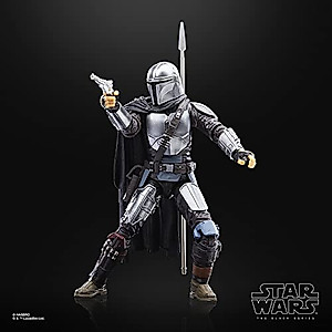 STAR WARS The Black Series The Mandalorian, Ahsoka Tano & Grogu Toy 6-Inch-Scale The Mandalorian Collectible Action Figure 3-Pack, Toys for Kids Ages 4 and Up (Amazon Exclusive)