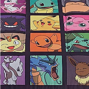 Pokémon, "Kanto Favorites" Twin Bed in a Bag Set, 64" x 86", Twin, Multi Color