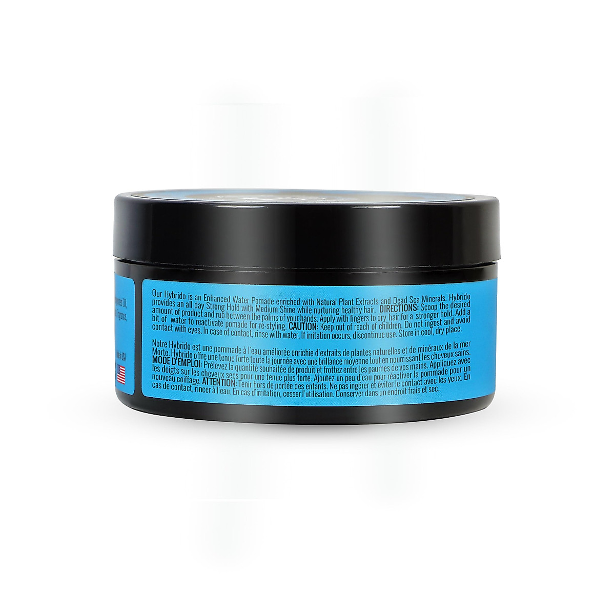 Don Juan Hybrido Pomade | Water Based | Strong Hold | High Shine | Natural Plant Extracts and Ocean Minerals | Summer Sea Breeze Scent, 4 oz.