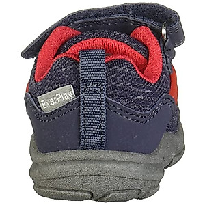 OshKosh B'Gosh B'Gosh Everplay Wizard Kids’ Tennis Shoes Boys’ Sneakers, Navy/Red, 4 Toddler