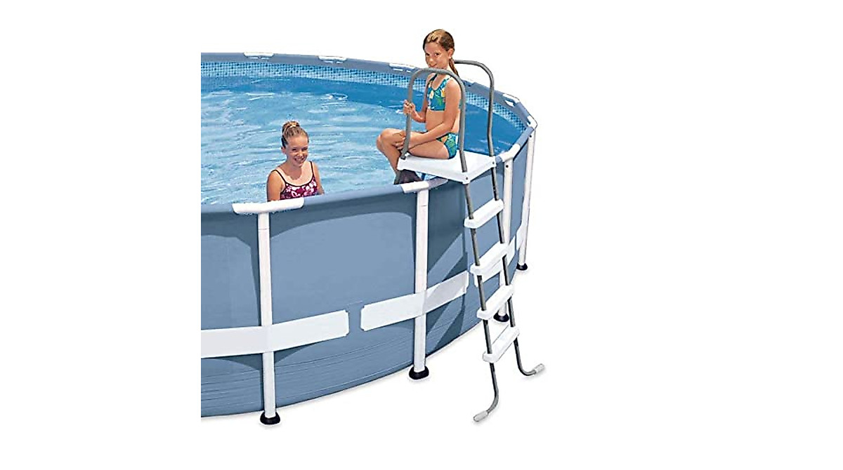 Intex Steel Frame Pool Ladder - Safe & Easy Access