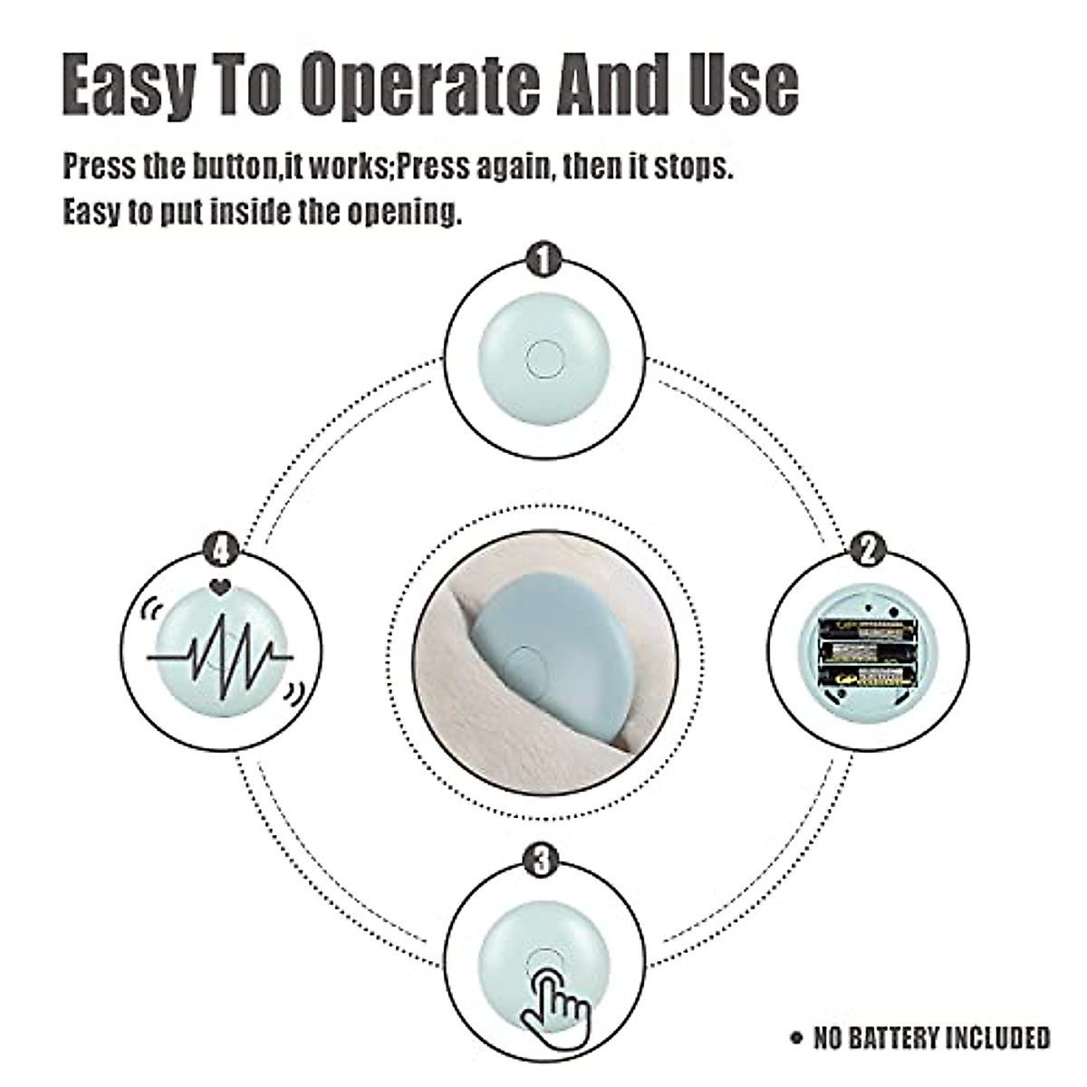 WEOK Puppy Heartbeat Toy, Dog Heartbeat Toy for Separation Anxiety Relief, Puppy Toy with Heartbeat Stuffed Animal Anxiety Calming Behavioral Aid Plush Toy for Dogs Cats Pets