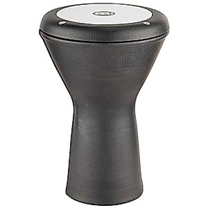 Meinl Percussion Aluminum Doumbek Egyptian Goblet Drum, Leatherette Wrap — Made in Turkey — Synthetic Head, 2-Year Warranty (HE-2000)