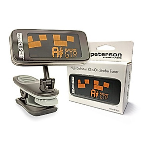 Peterson StroboClip HD Clip-On Tuner | Guitar, Bass, Violin, Ukulele, Harp, Brass, Woodwind, Orchestral
