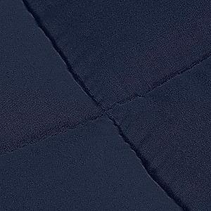 Utopia Bedding All Season Down Alternative Quilted Twin/Twin XL Comforter - Duvet Insert with Corner Tabs- Machine Washable – Bed Comforter - Navy