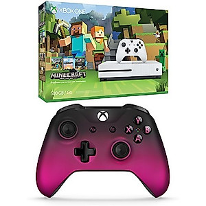 Xbox One S 500GB Console - Minecraft + Extra Controller Bundle