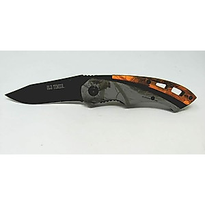 Outdoor Merchants Schrade Knives Old Timer Camo Linerlock Folding Knife SCPROM-16-11CP