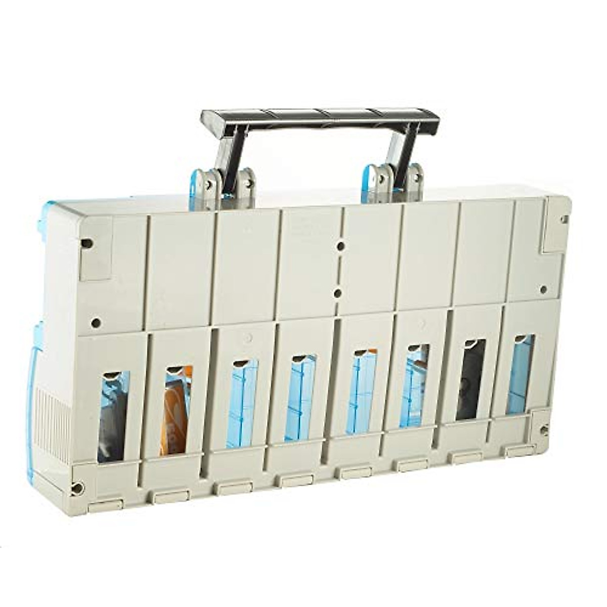 Mattel Disney and Pixar Cars Toys, Ultimate 2-in-1 Launcher & Carry Case with Lightning McQueen Toy Car, Launch 8 Vehicles Together