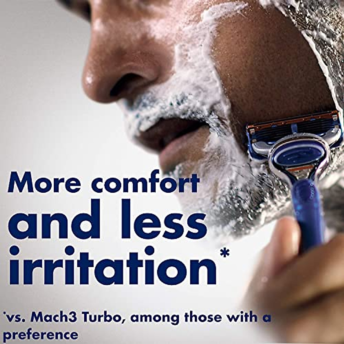 Gillette Fusion5 Mens Razor Blade Refills, 12 Count, Lubrastrip for a More Comfortable Shave