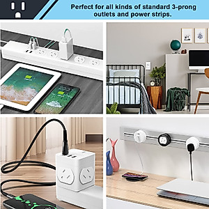 Outlet Covers Child Proof (25 Pack) Self-Closing Outlet Plug Covers Adhesive Design Baby Proof Socket Cover for Outlet Safety Electrical Outlet Protectors