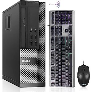 Dell OptiPlex 7020 Desktop Computers i7-4790 3.6GHz,32GB Ram New 2TB SSD, AC8260 Built-in WiFi Ready,Refurbished Computer PC, Dual Monitor Support,HDMI Windows 10 Pro(Renewed)