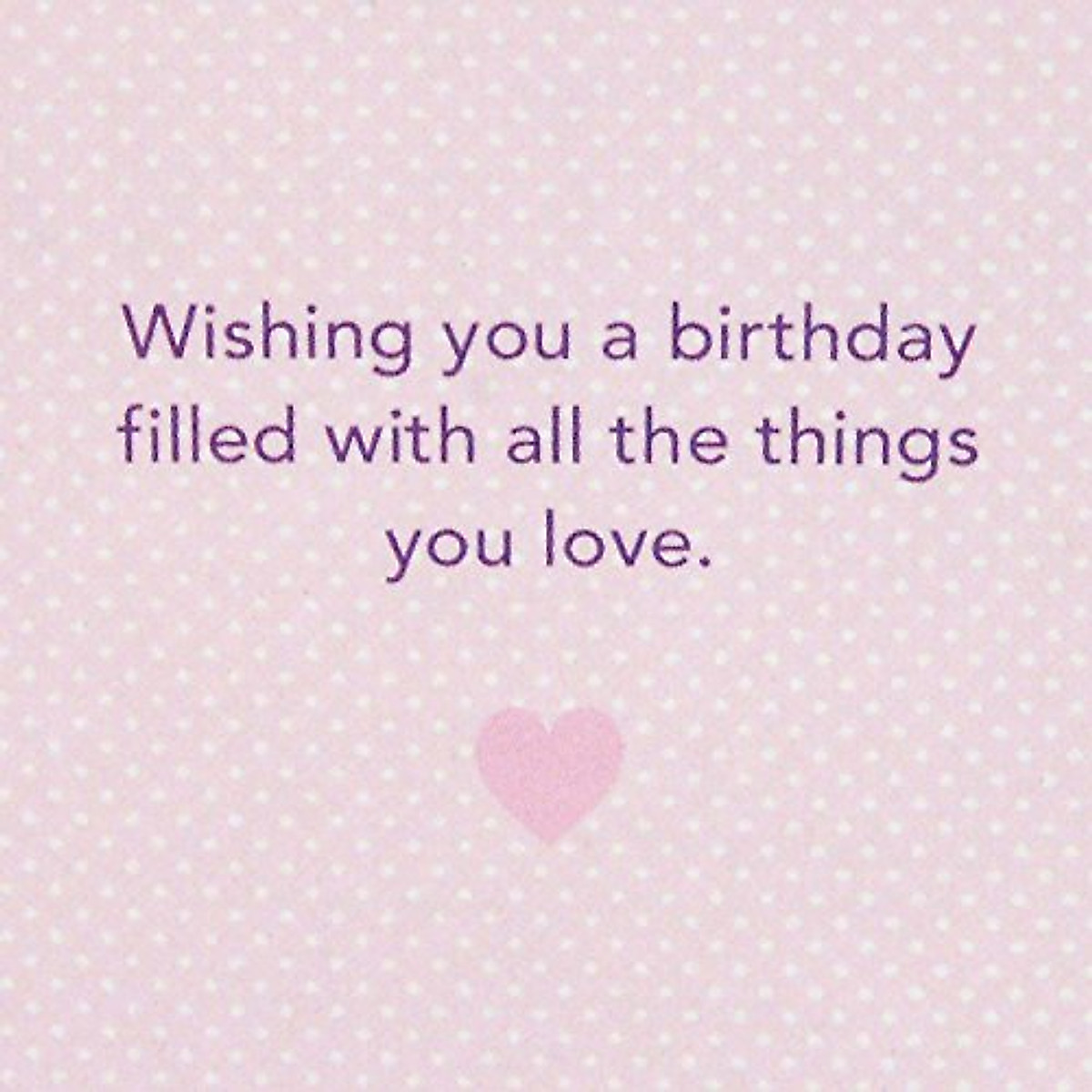 Hallmark Signature Birthday Greeting Card (Zippered Cat Pouch)