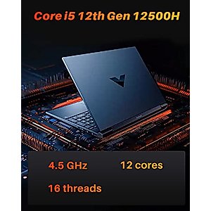 HP 2023 Newest Victus Gaming Laptop, 16.1" 144Hz Display, NVIDIA GeForce RTX 3060, 12th Gen Intel Core i5-12500H(12 Cores), 32GB DDR5 DDR5 | 1TB SSD, Backlit Keyboard, Windows 11, Bundle with JAWFOAL