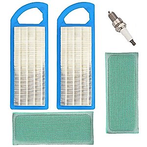 697153 Air Filter for Briggs and Stratton 698083 795115 697634 697153 5043 697014 797008 Lawn Mower 2Pack